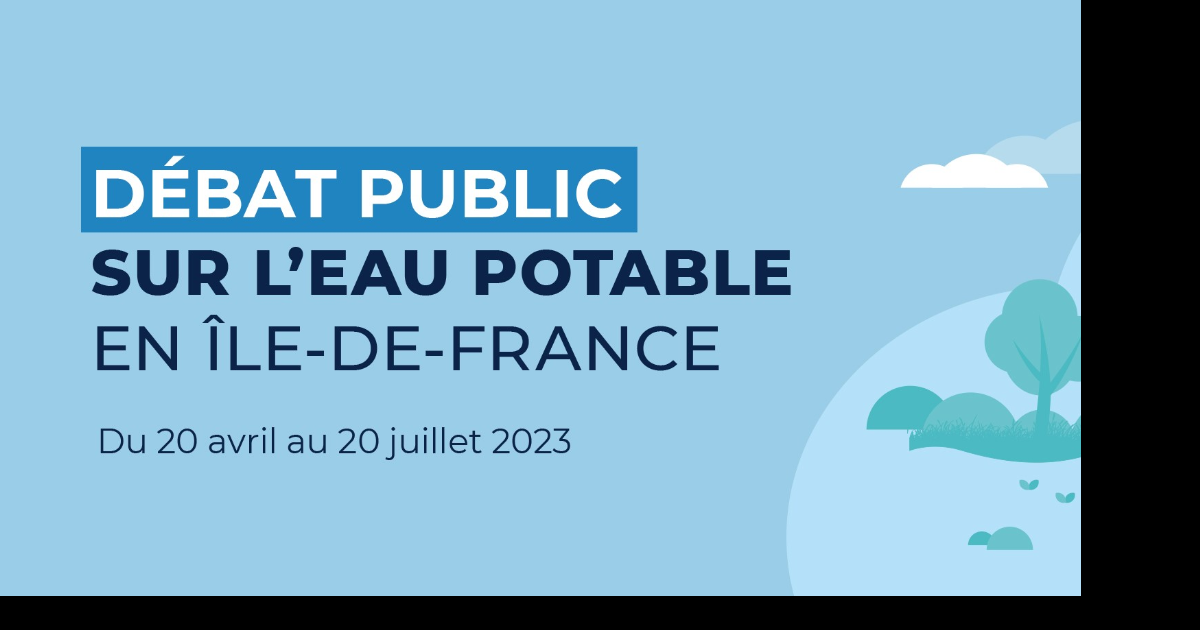 Le SEDIF s’engage dans le débat public sur l’eau potable en Île-de-France